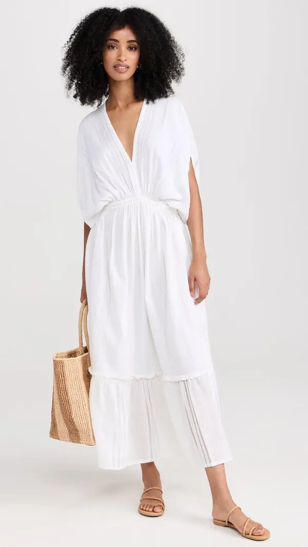 LEMLEM Abira Plunge Neck Dress