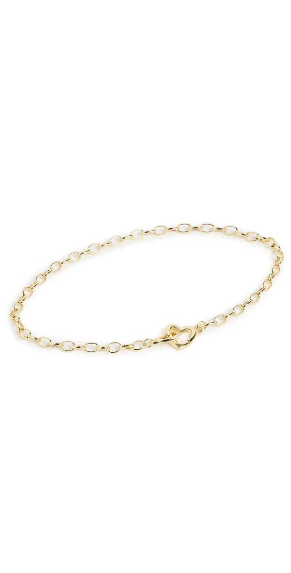Gorjana Parker Heart Mini Bracelet - Gold