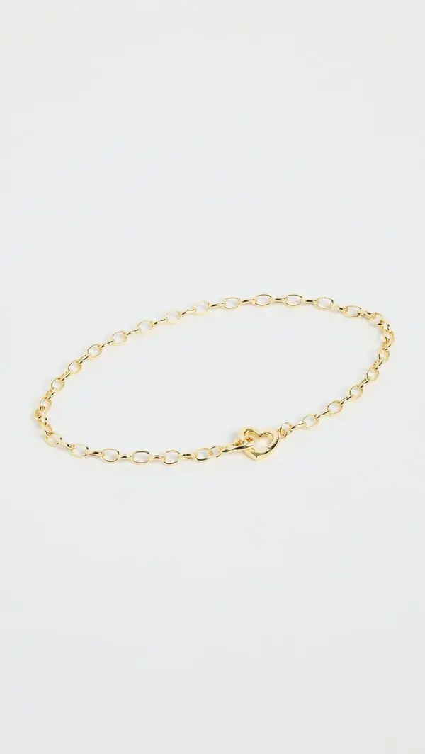 Gorjana Parker Heart Mini Bracelet - Gold