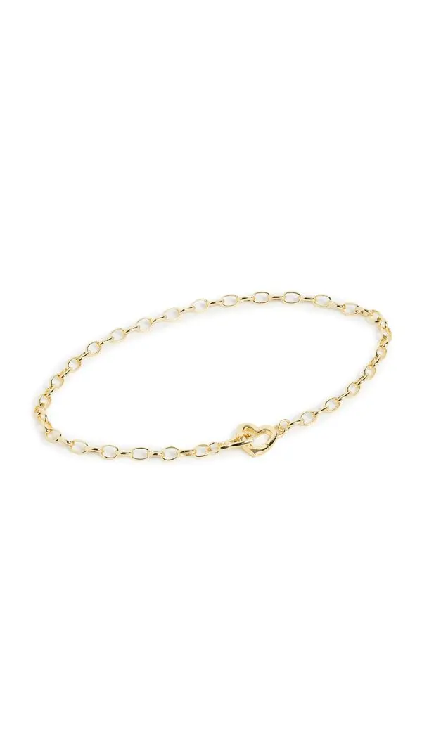 Gorjana Parker Heart Mini Bracelet - Gold