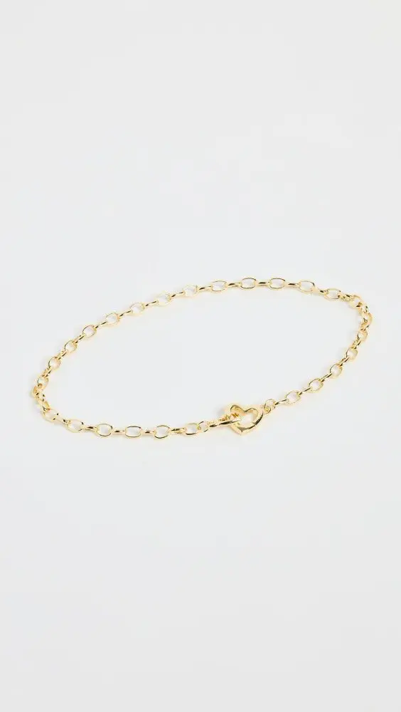 Gorjana Parker Heart Mini Bracelet - Gold