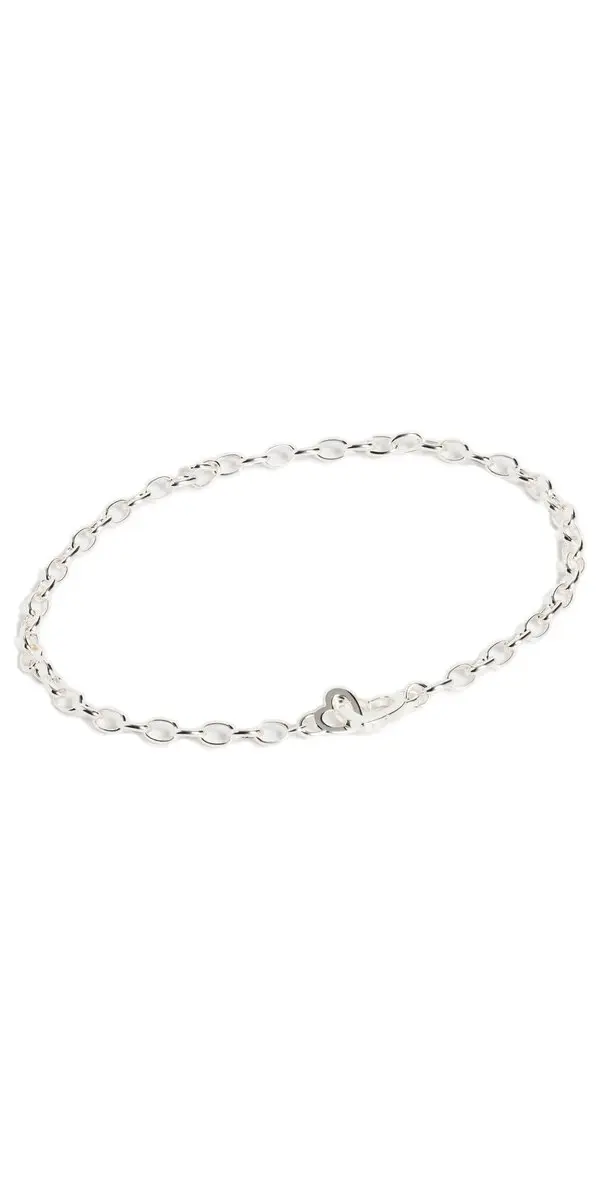 Gorjana Parker Heart Mini Bracelet - Silver