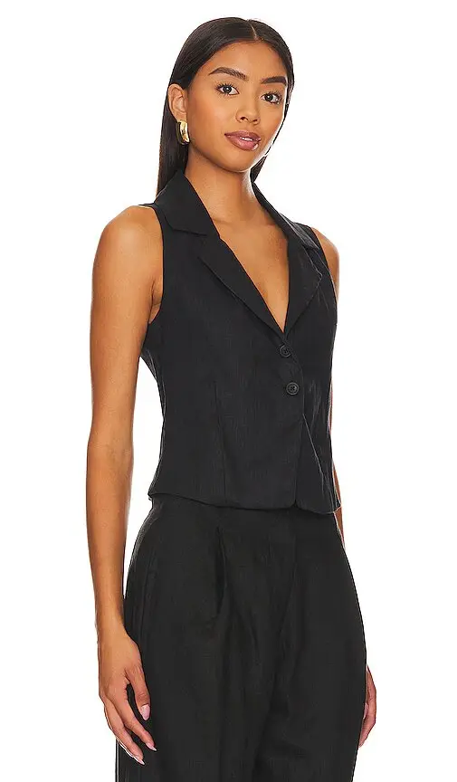 Faithfull The Brand Gabriel Sleeveless Button-up Shirt