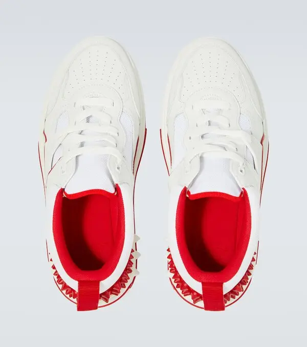 CHRISTIAN LOUBOUTIN Astroloubi Leather Sneakers - Multicoloured