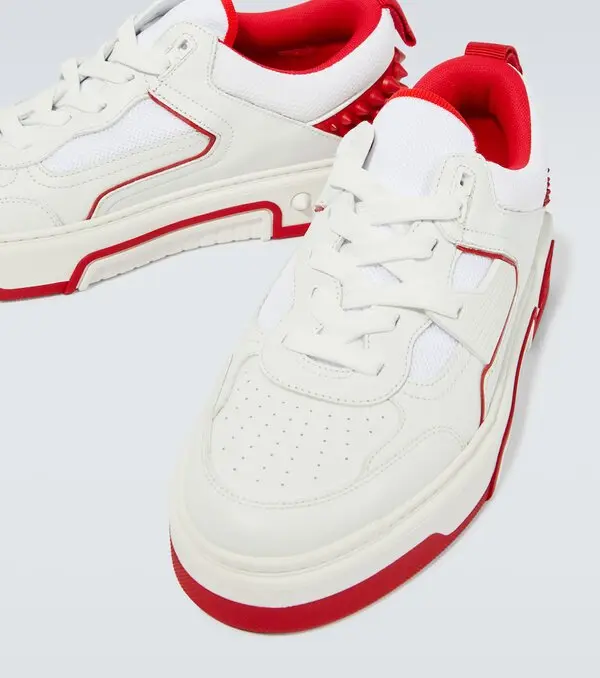 CHRISTIAN LOUBOUTIN Astroloubi Leather Sneakers - Multicoloured