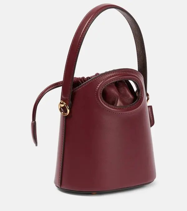 Etro Secchiello Mini Leather Bucket Bag