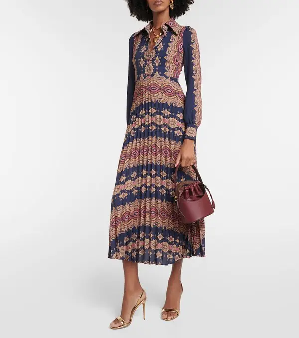 Etro Secchiello Mini Leather Bucket Bag