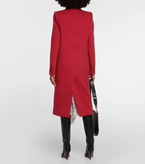 Isabel Marant Étoile Enarryli Wool And Cashmere Coat