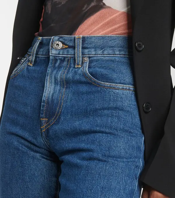 JW Anderson Distressed Cropped Jeans