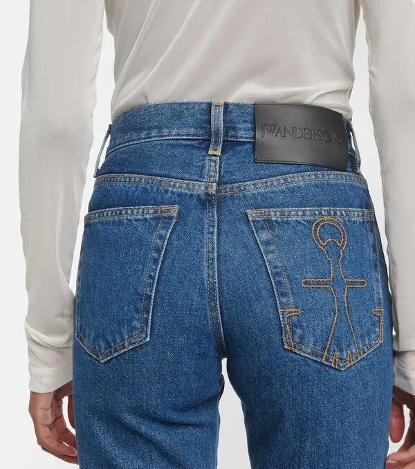 JW Anderson Distressed Cropped Jeans