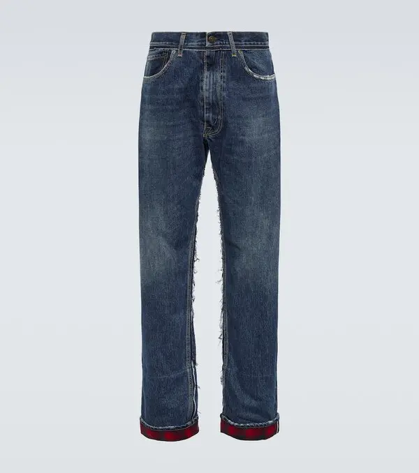 MAISON MARGIELA X Pendleton Straight Jeans