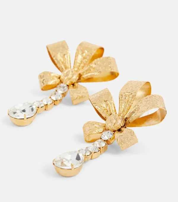 JENNIFER BEHR Hollis Crystal-embellished Drop Earrings