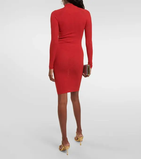 Wolford X Simkhai Logo Jersey Minidress