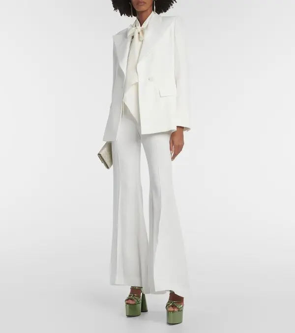 Nina Ricci High-rise Flared Trousers