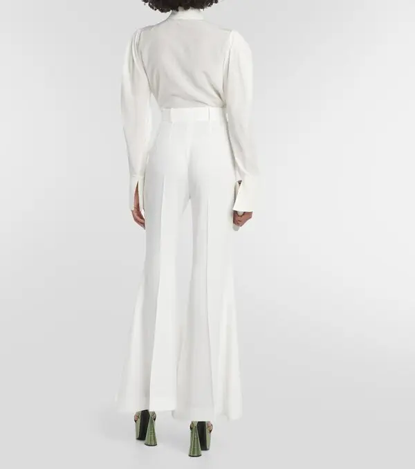 Nina Ricci High-rise Flared Trousers