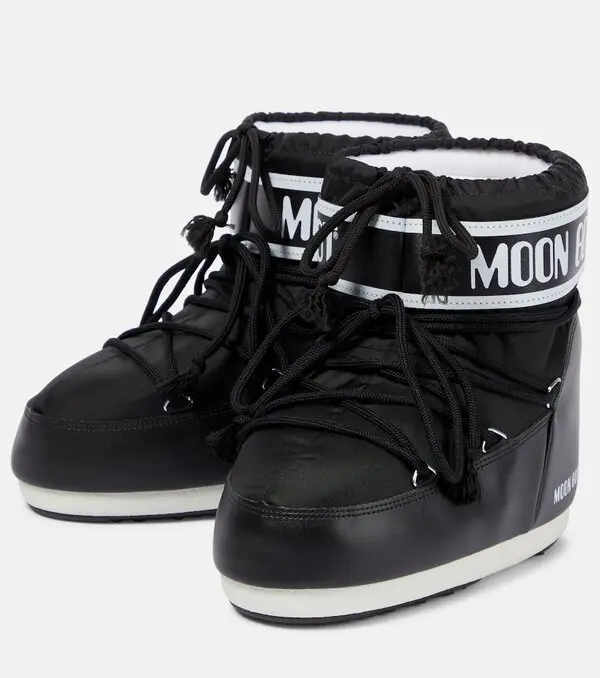 Moon Boot Icon Low Snow Boots - Black
