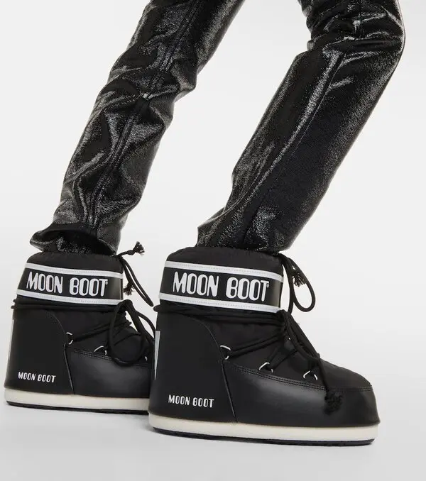 Moon Boot Icon Low Snow Boots - Black