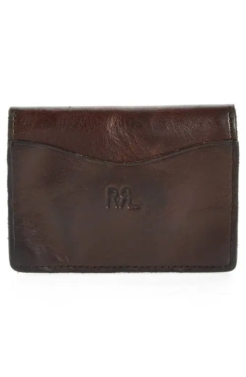 Double Rl Leather Wallet