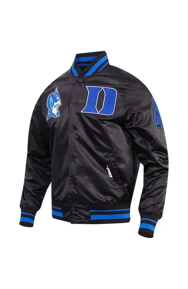 PRO STANDARD Duke Blue Devils Classic Satin Full-snap Jacket