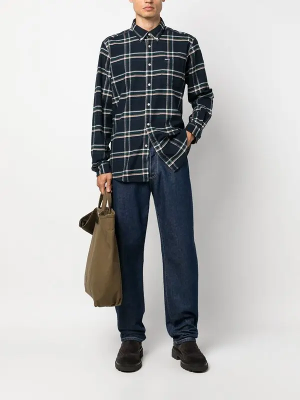 Barbour Check-print Cotton Shirt