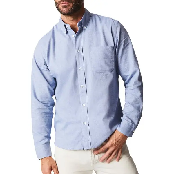 Billy Reid Tuscumbia Classic Fit Button-down Shirt - Light Blue