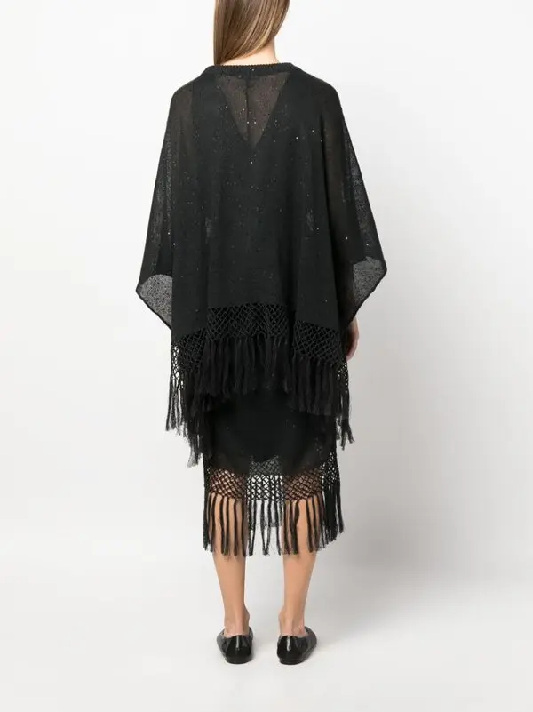 Brunello Cucinelli Sequin-embellished Knitted Blouse