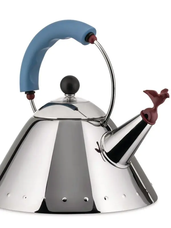 ALESSI Bird Metallic-effect Kettle - Silver