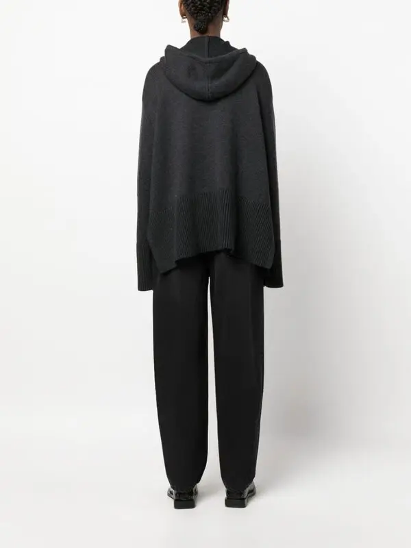 TOTEME Drawstring Hood Wool-blend Jumper
