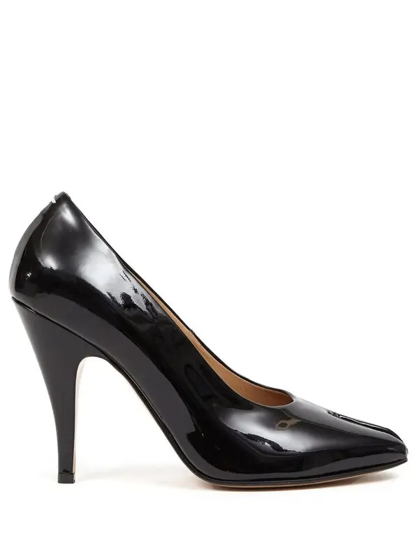 MAISON MARGIELA Tabi 110mm Patent-leather Pumps - Black