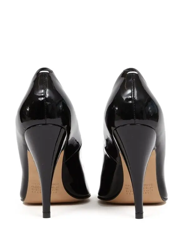 MAISON MARGIELA Tabi 110mm Patent-leather Pumps - Black