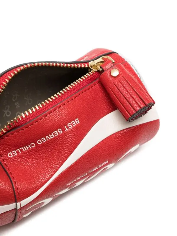 ANYA HINDMARCH Coca Cola Leather Coin Purse - Red