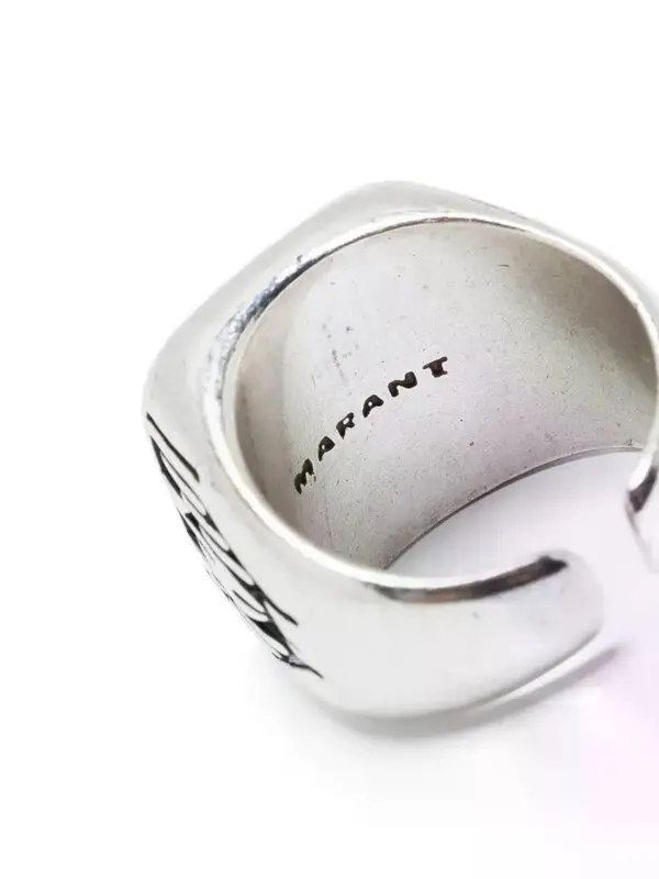 MARANT Square-face Ring - Silver