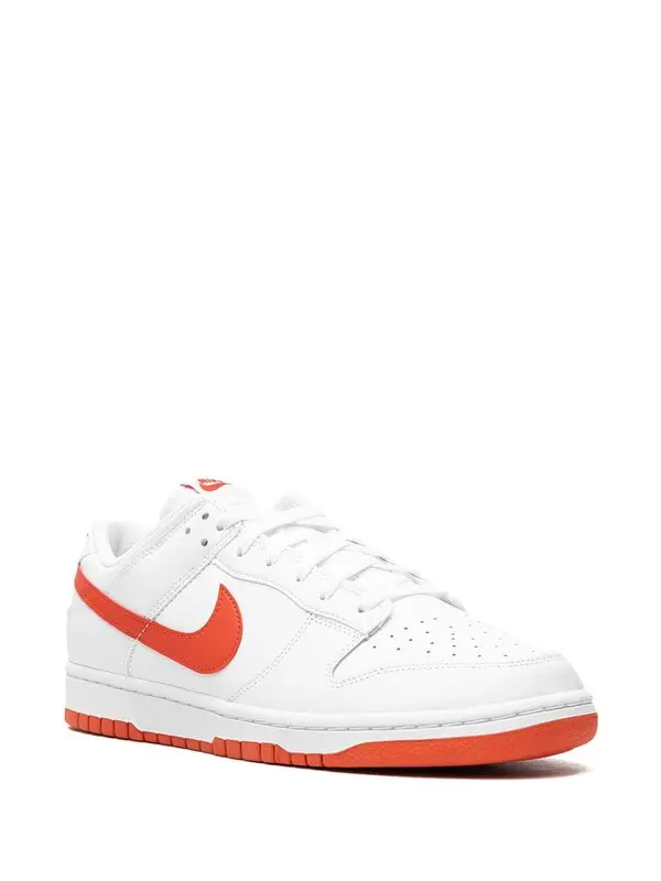 Nike Dunk Low Retro Leather Sneakers - White