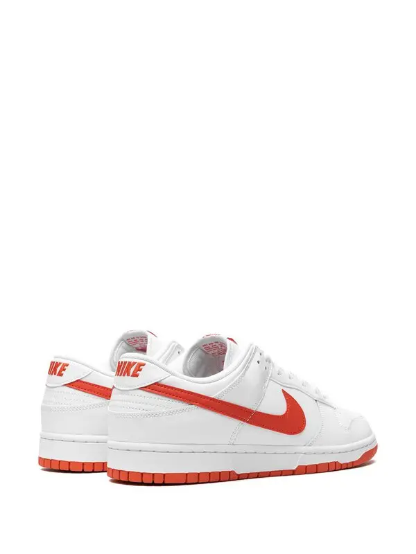 Nike Dunk Low Retro Leather Sneakers - White
