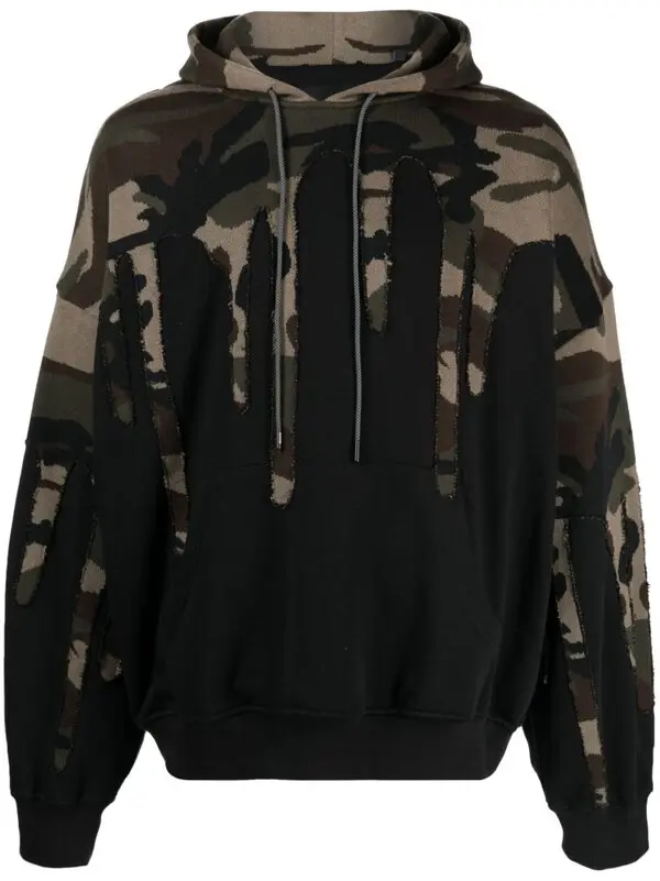 MOSTLY HEARD RARELY SEEN Extreme Drip Camouflage Hoodie