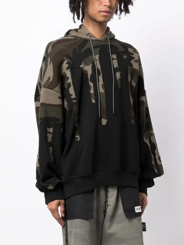 MOSTLY HEARD RARELY SEEN Extreme Drip Camouflage Hoodie