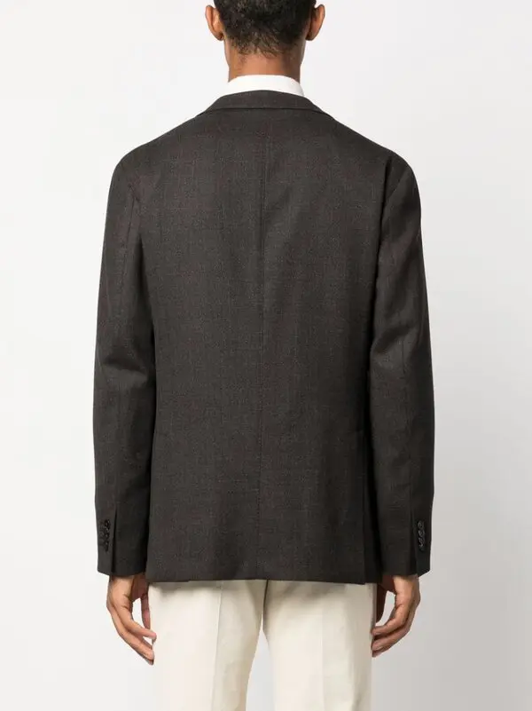 Boglioli Virgin-wool Single-breasted Blazer
