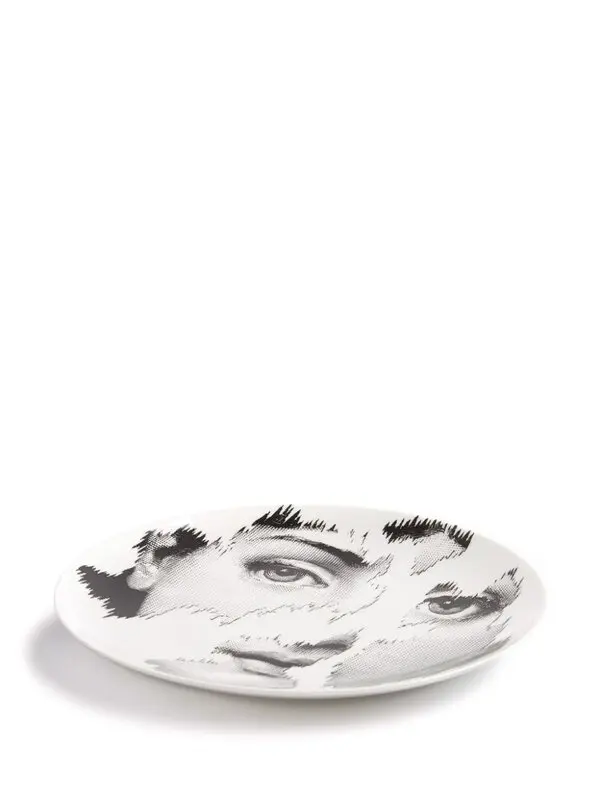 FORNASETTI Tema E Variazioni Porcelain Plate