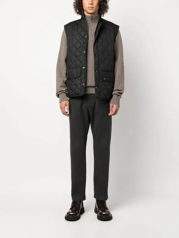 Barbour Half-zip Wool Jumper