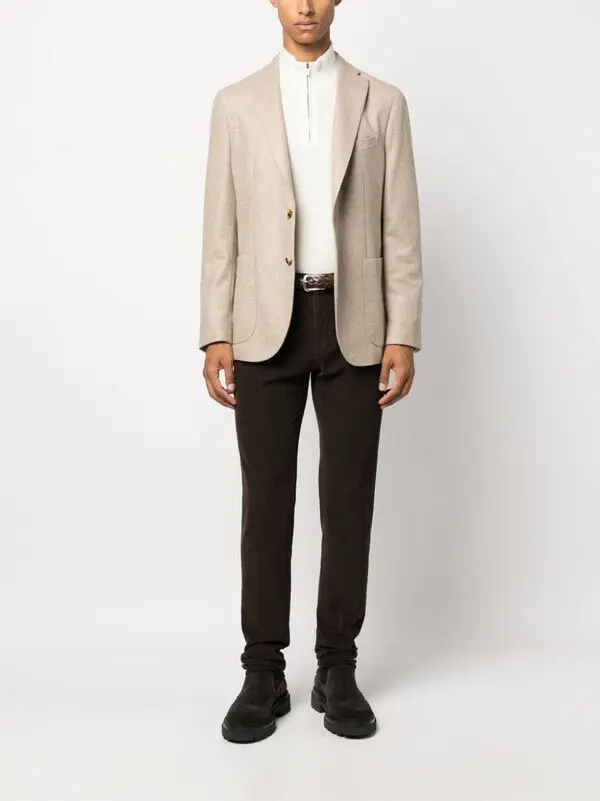 Incotex Straight-leg Corduroy Chinos - Brown