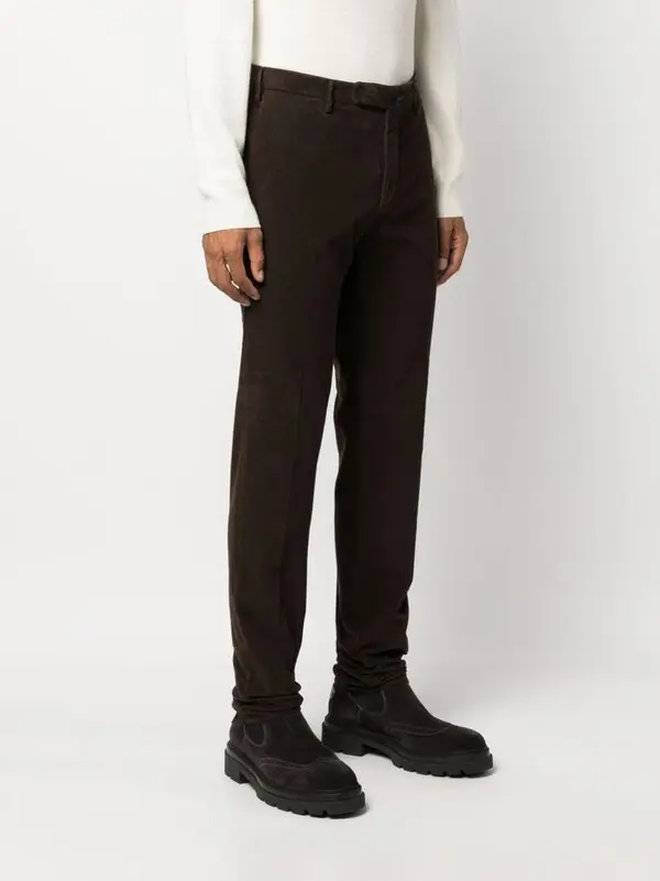 Incotex Straight-leg Corduroy Chinos - Brown