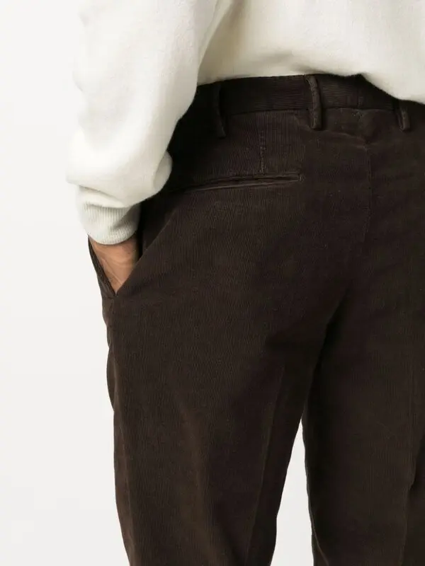 Incotex Straight-leg Corduroy Chinos - Brown