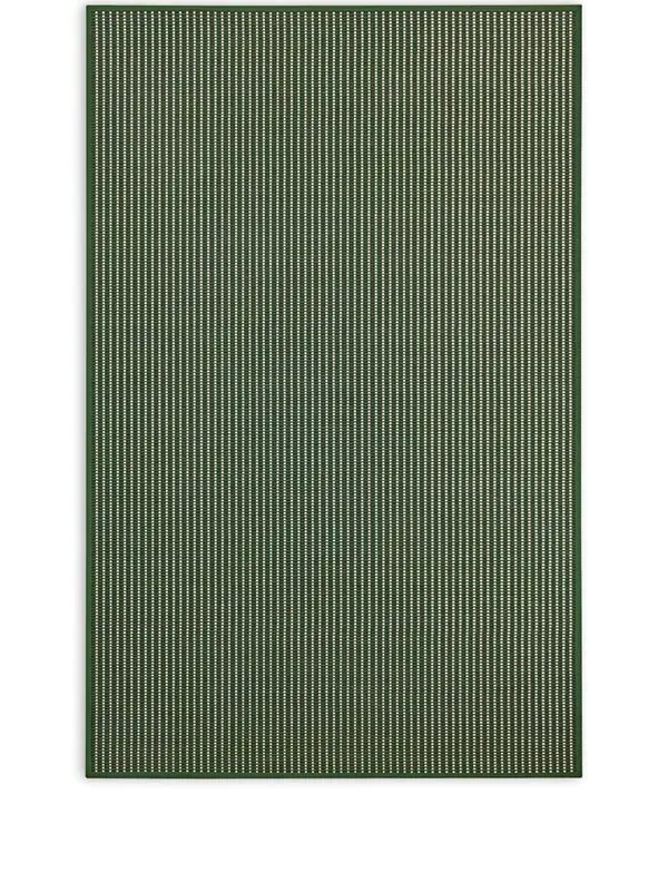 KARAKTER Large Shuttle Textured Rug - Green