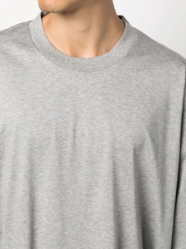 Studio Nicholson Oversize-cut Cotton T-shirt - Grey