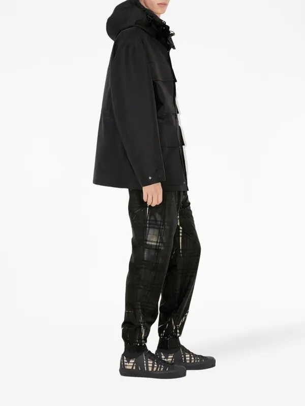 Burberry Patch-pocket Parka Coat