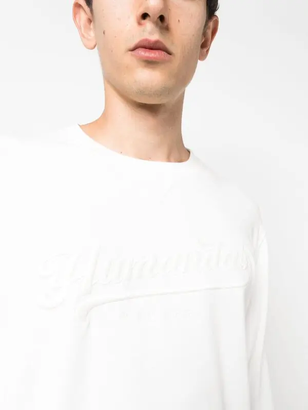 Brunello Cucinelli Logo-embroidered Cotton Sweatshirt