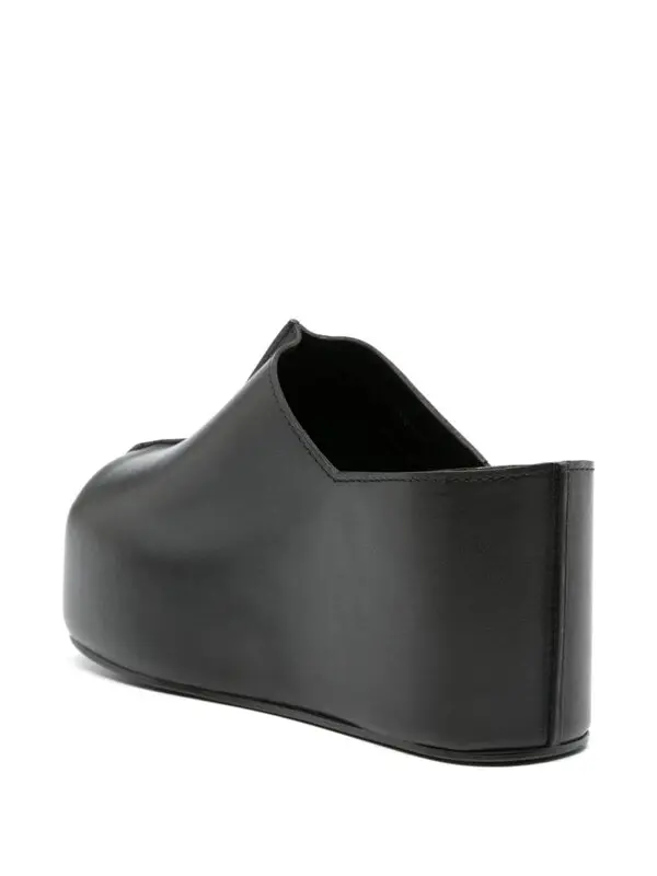Coperni 100mm Platform Wedge Clogs