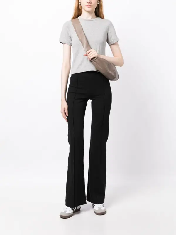 Extreme Cashmere Cropped Short-sleeve T-shirt
