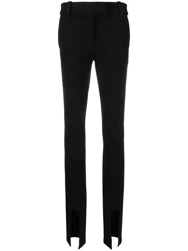 ALESSANDRO VIGILANTE Cut-out Slim-cut Trousers