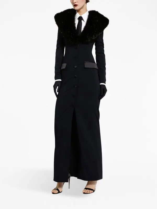 Dolce & Gabbana Single-breasted Fitted-waist Coat